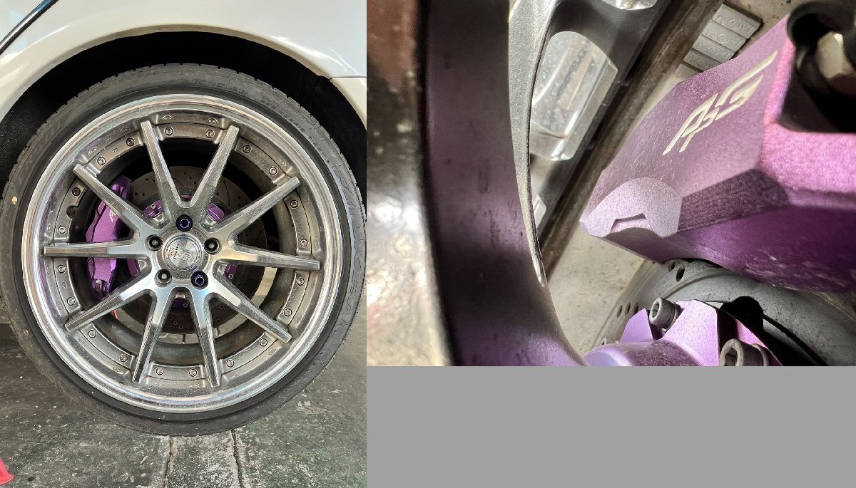 Yahoo!オークション - GF50 シーマ50 APG 6・4pot キャリパー 前後セ...