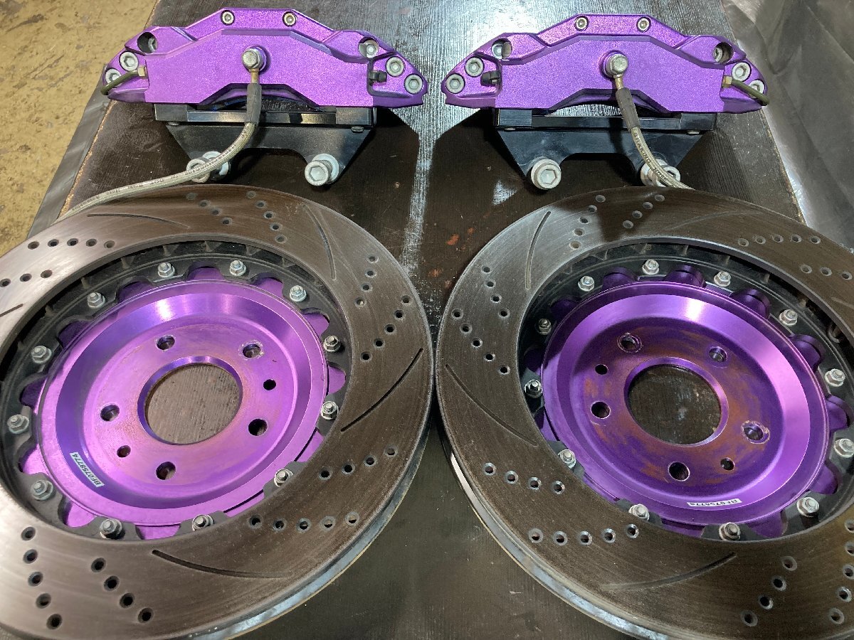 Yahoo!オークション - GF50 シーマ50 APG 6・4pot キャリパー 前後セ...