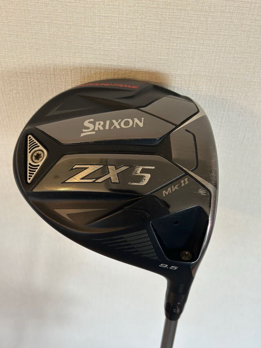 Yahoo!オークション - スリクソンZX5 MK2ドライバー SR 純正