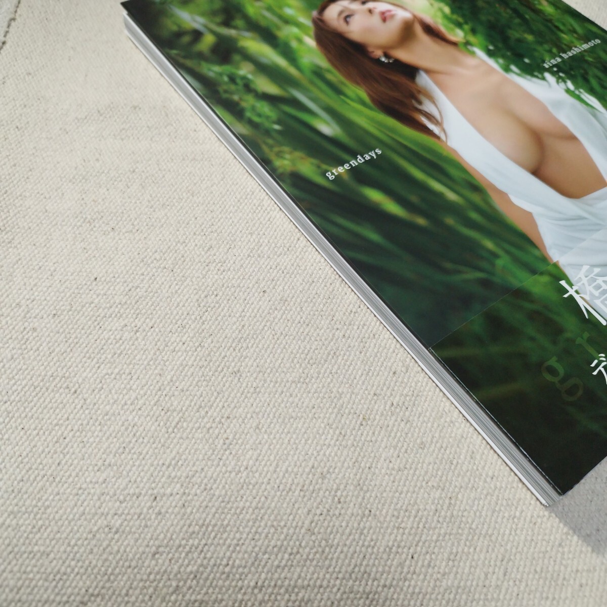 Yahoo!オークション - greendays 橋本梨菜 写真集 帯付き 初版 10周年...