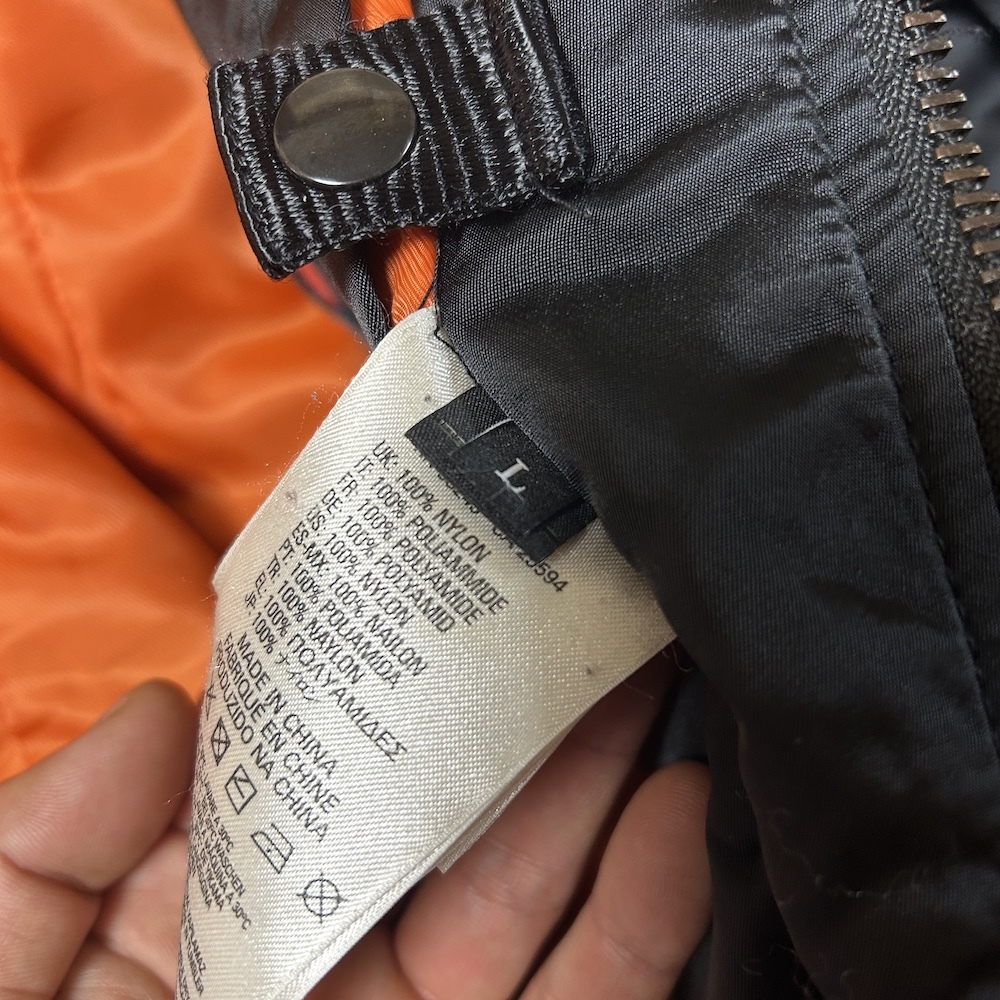 Yahoo!オークション - DIESEL MA-1 ジャケット Lサイズ ディーゼル ブ...