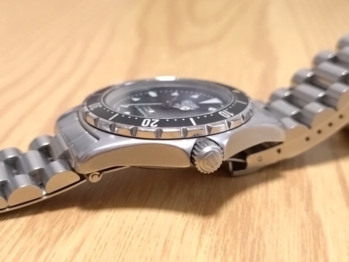 HEUER】希少1980年代製ヴィンテージホイヤープロフェッショナル HEUER】希少1980年代製ヴィンテージホイヤープロフェッショナル