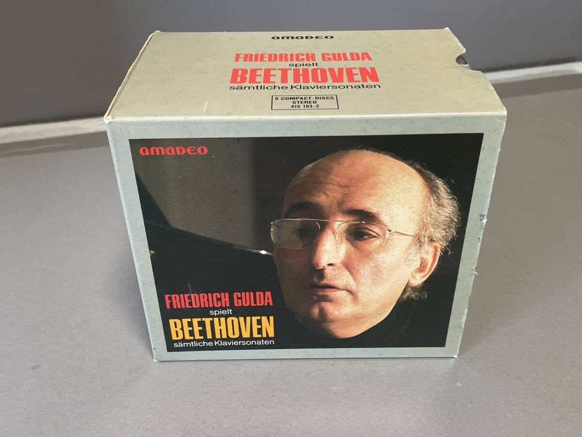 Yahoo!オークション - 西独盤 CD9枚組 BOX フリードリッヒグルダ ベー...