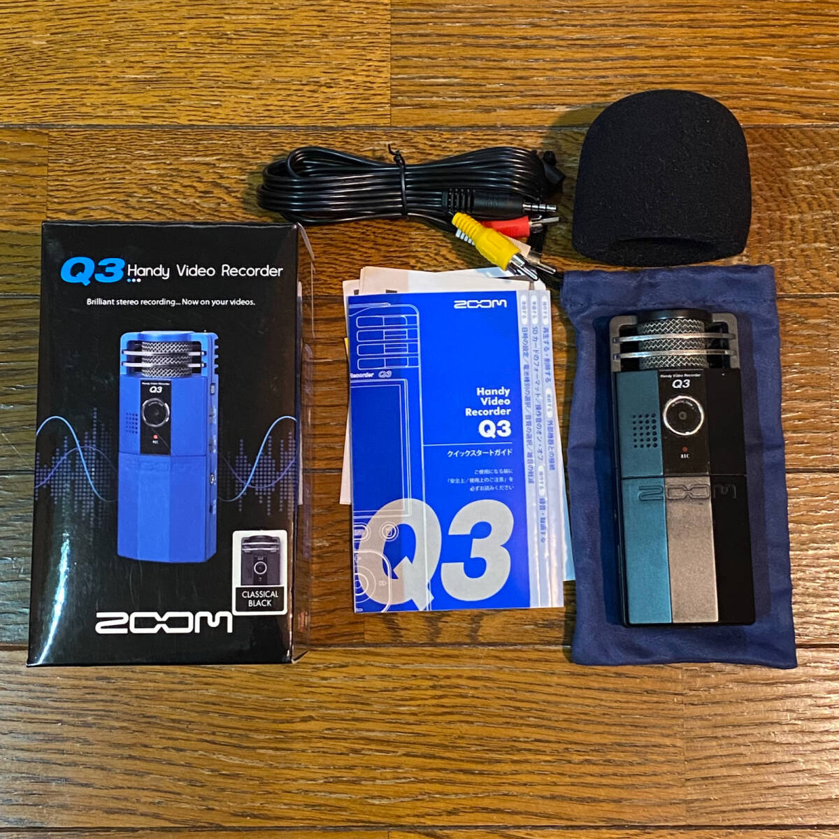 Yahoo!オークション - ZOOM Q3 Handy Video Recorder ズーム ハンディ...