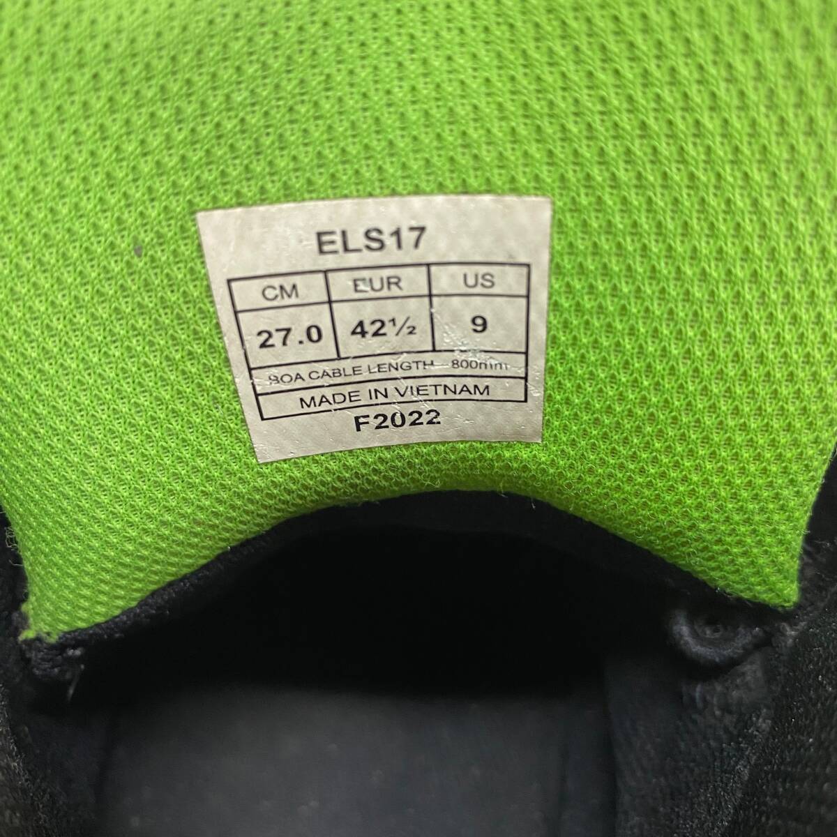 Yahoo!オークション - ELF エルフ ELS17 ライディングシューズ 27.0㎝...