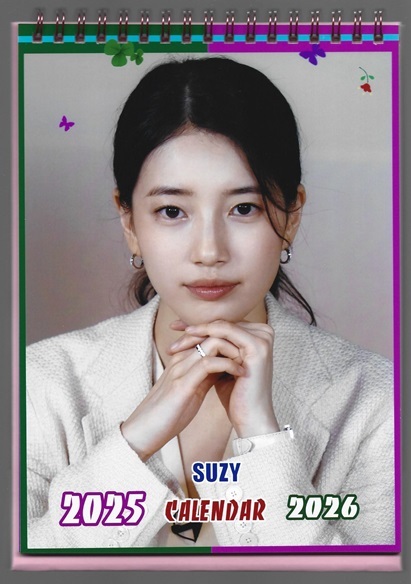 Yahoo!オークション - 超レア ペ・スジ/SUZY 2026年度 新卓上カレンダ...