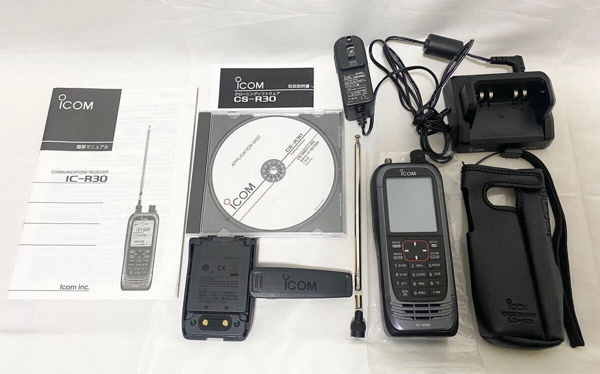 Yahoo!オークション - 11K032 ICOM アイコム トランシーバー IC-R30 多...