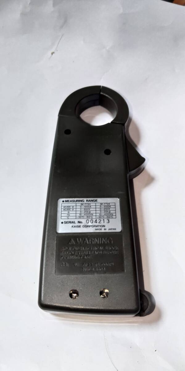 Yahoo!オークション - KAISE デジタルクランプメータ SK-7722 カイセ
