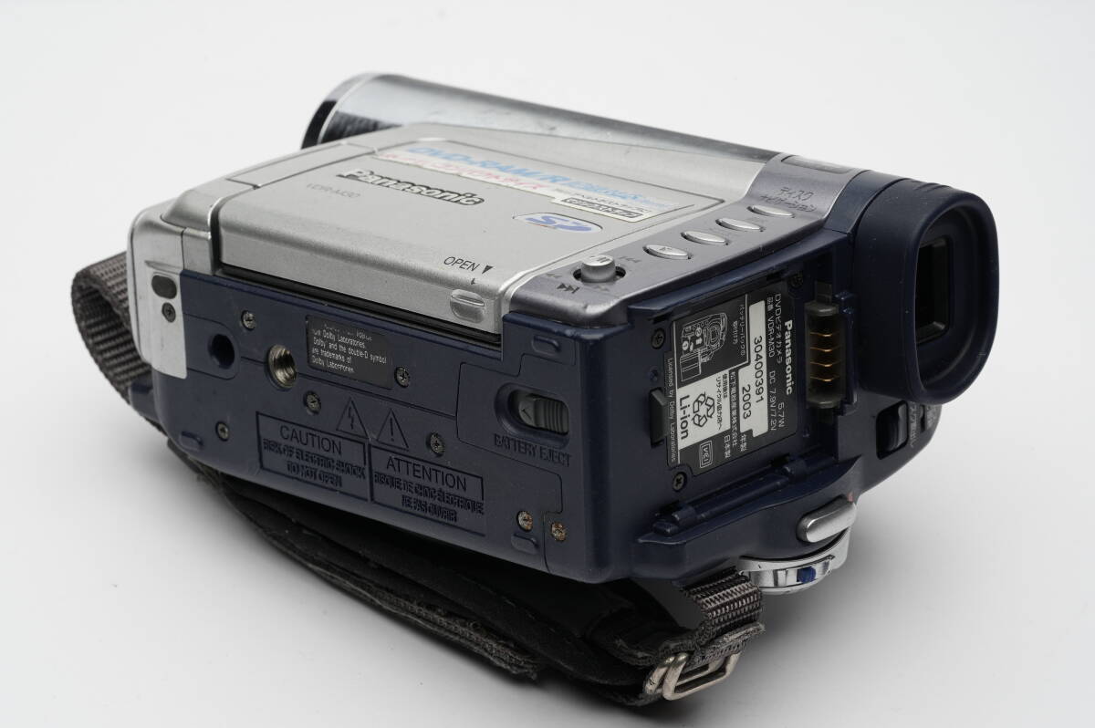 Yahoo!オークション - Panasonic VDR-M30 DVD SD ビデオカメラ 送料600...