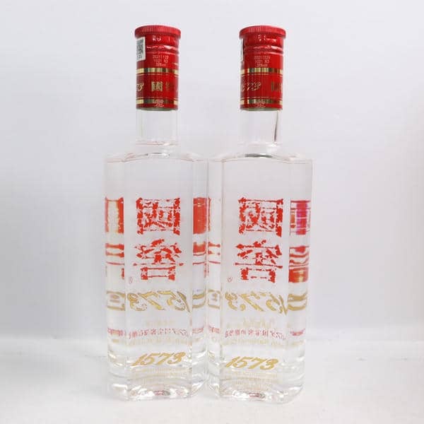 Yahoo!オークション - 【2本セット】國窖 1573 38％ 500ml N24J120003