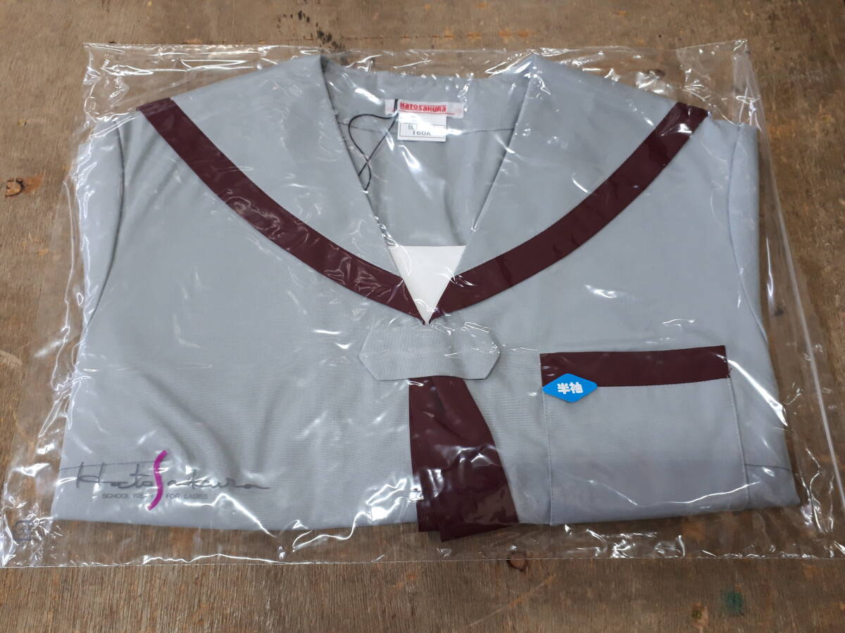 Yahoo!オークション - S155 送料無料 制服 上着 セーラー服 夏服 半袖...