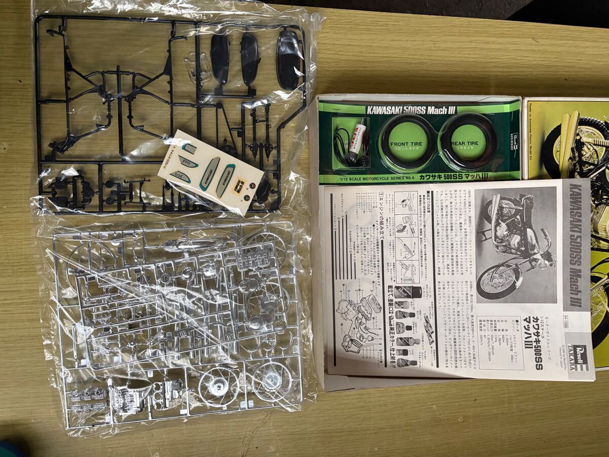 Yahoo!オークション - ハセガワ カワサキ 500-SS/MACH III BK10 未組立...