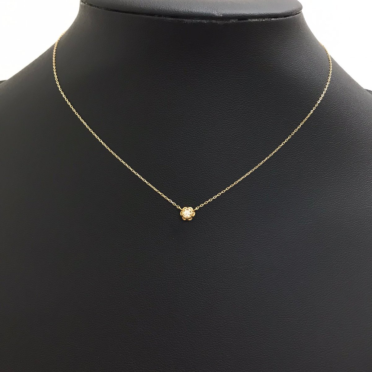 ST K18 ゴールド 18金 ムーンストーン ダイヤ付き 0.08ct 重量1.2g アクセサリー ネックレス 質屋出品(ネックレス、ペンダント)｜売買されたオークション情報、yahooの ...