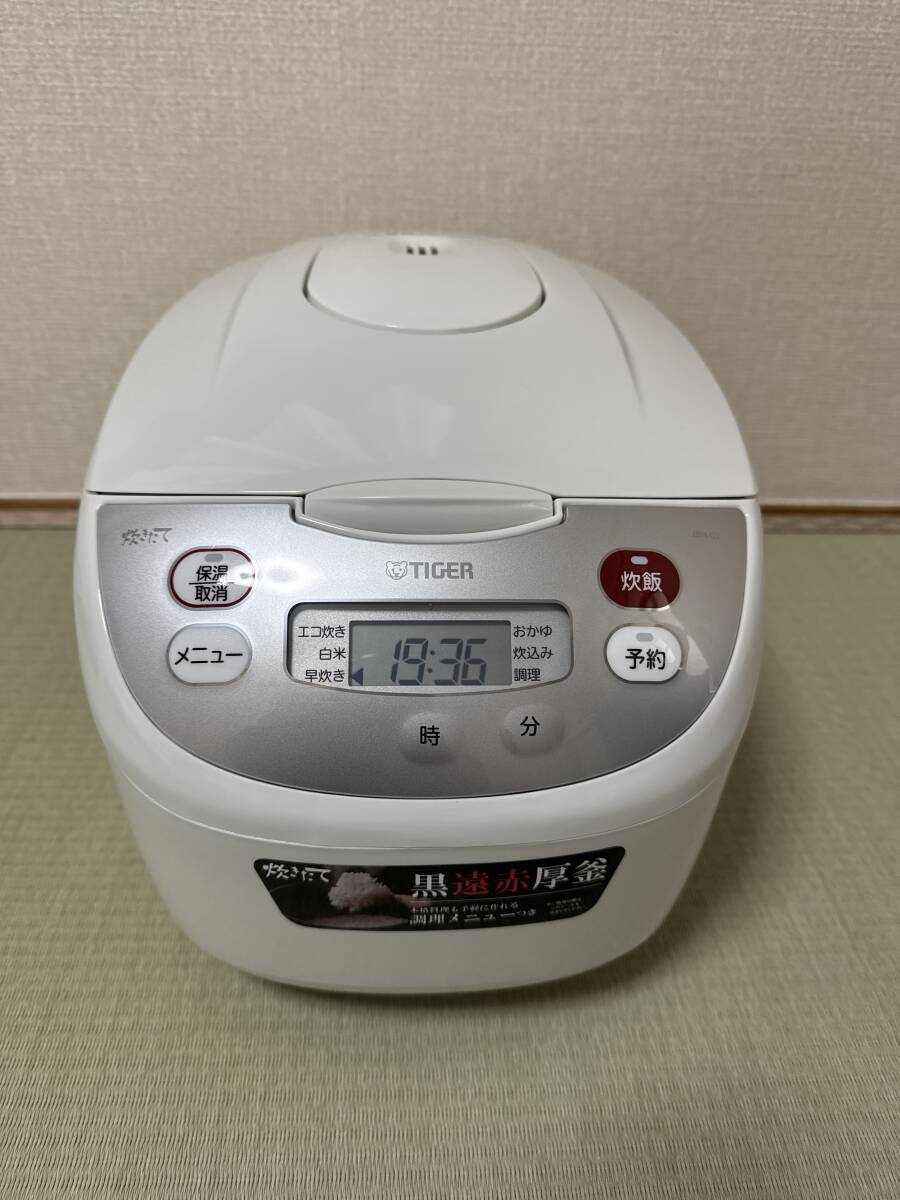 Yahoo!オークション - タイガーマイコン炊飯ジャーJBH-G182 一升 美品