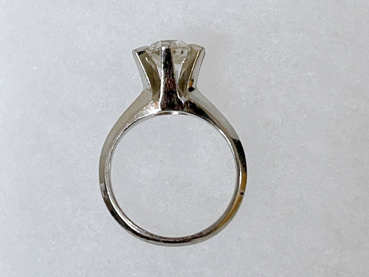 Yahoo!オークション - ジュエリーマキ 指輪 約6号 Pt850 D1.02ct SI1 H...