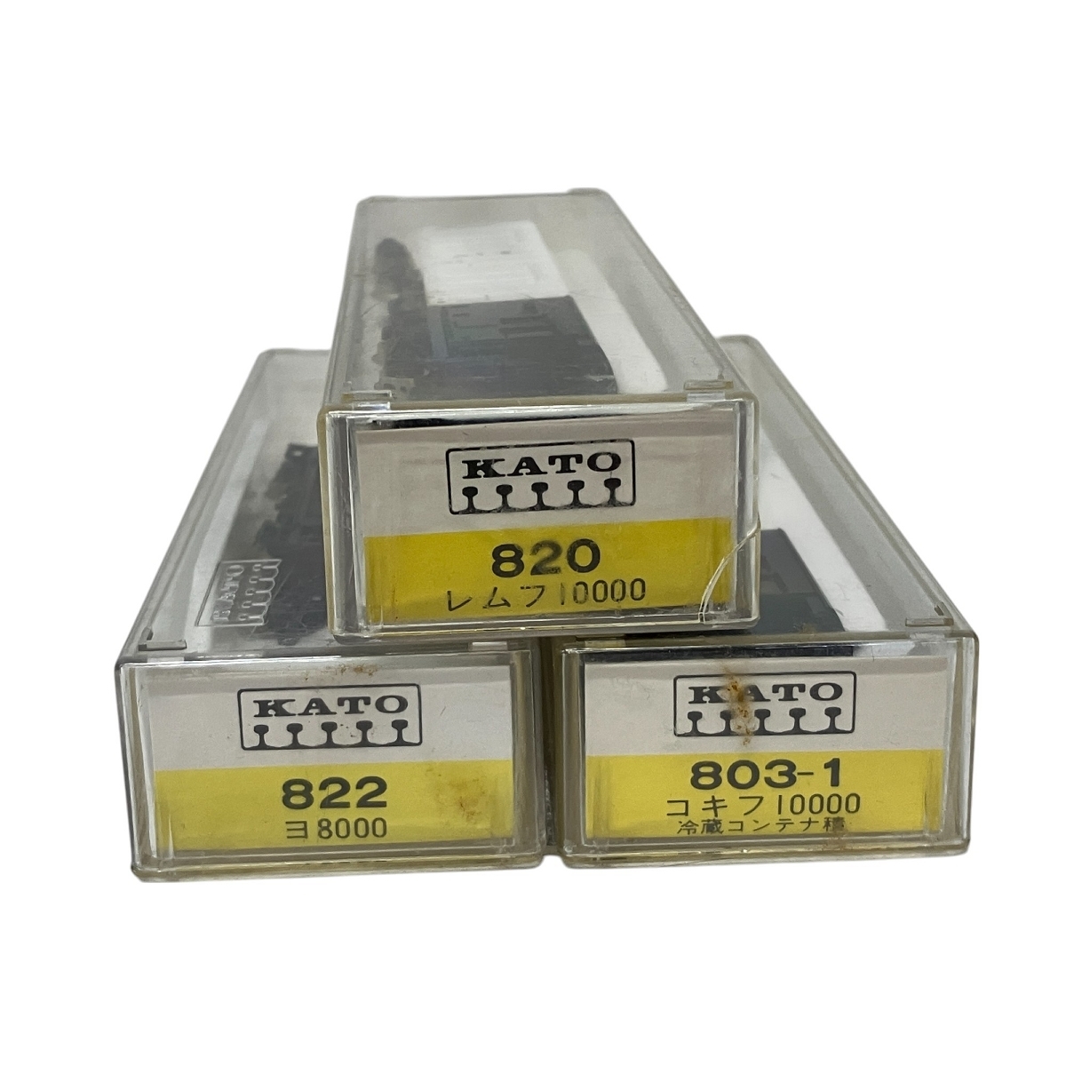 Yahoo!オークション - KATO 803-1 820 822 貨物列車 鉄道模型 Nゲージ ...