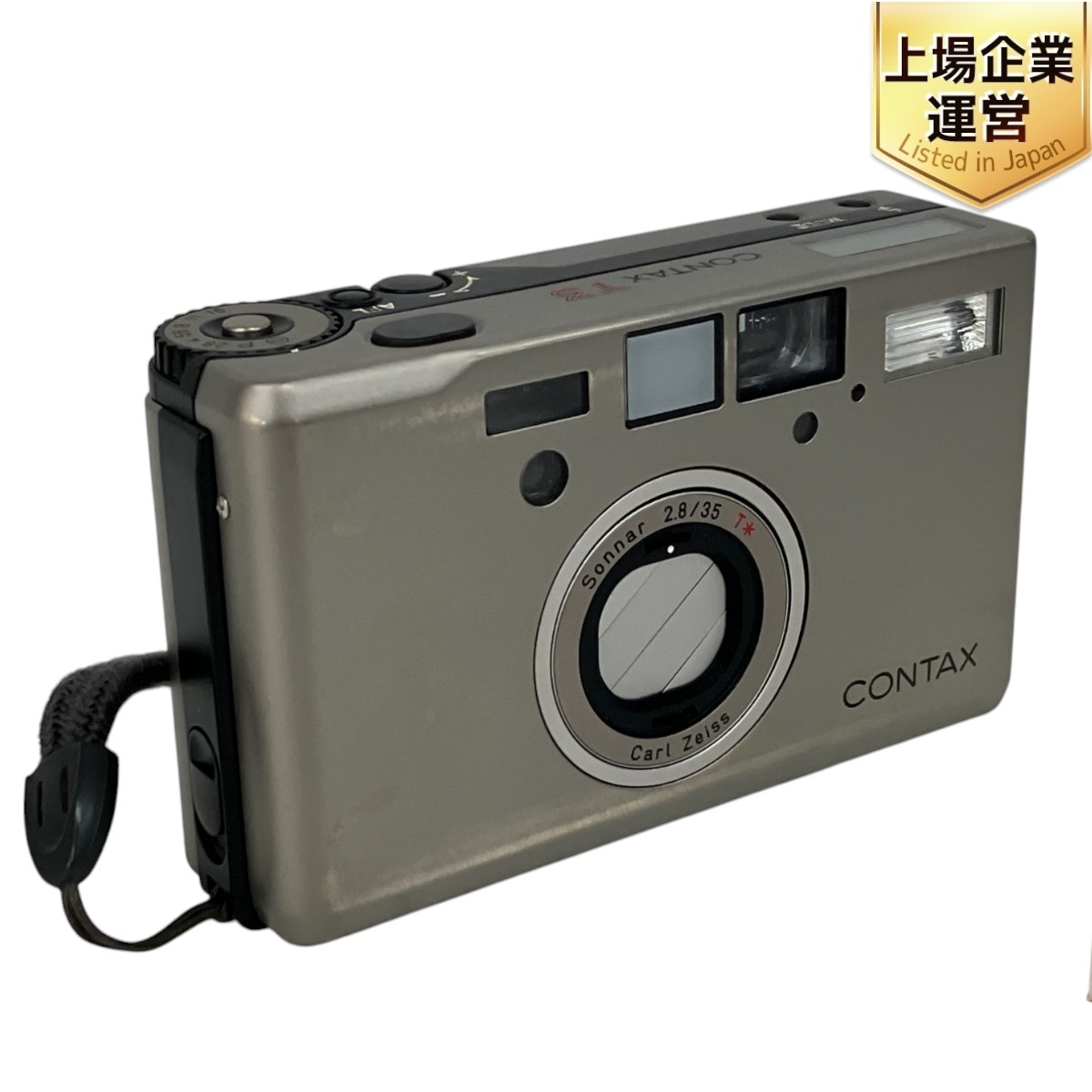 Yahoo!オークション - KYOCERA CONTAX T3 Carl Zeiss Sonnar 2.8 35mm ...