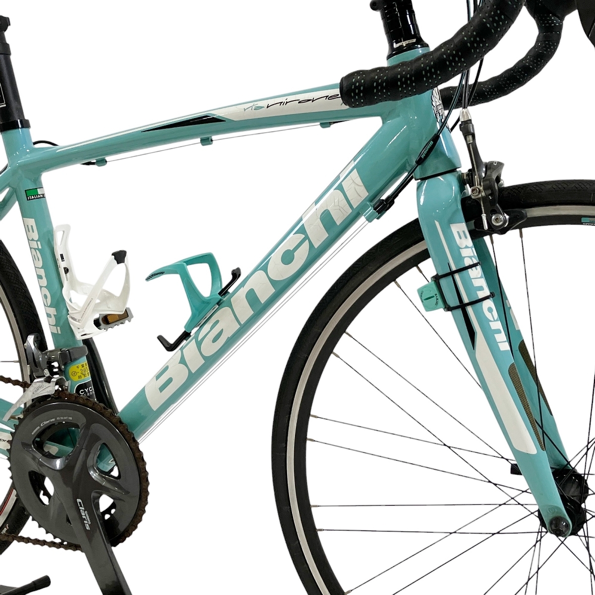 Yahoo!オークション - Bianchi VIA NIRONE 7 ロードバイク ALUHYDRO 20...
