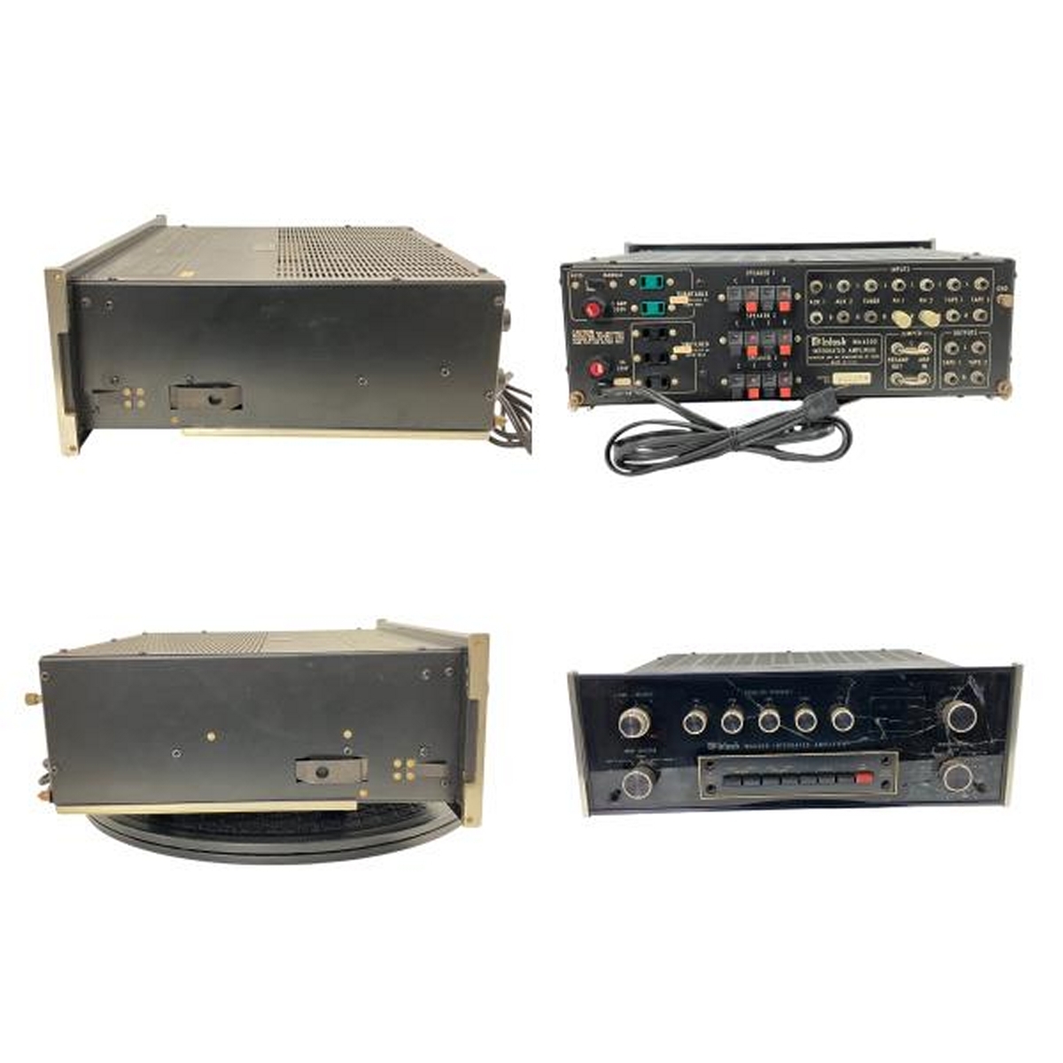 Yahoo!オークション - Mcintosh MA6200 プリメインアンプ マッキントッ...