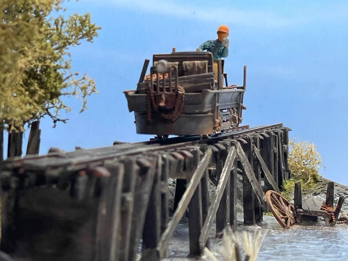 Yahoo!オークション - Oナローゲージ ストラクチャー 車両