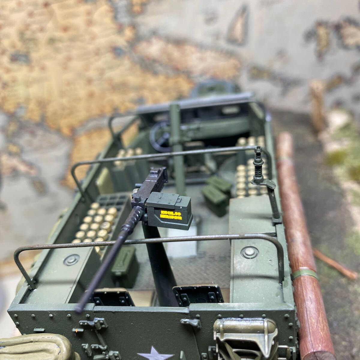 Yahoo!オークション - 1／35 アメリカ陸軍M21モーターキャリア 完成品