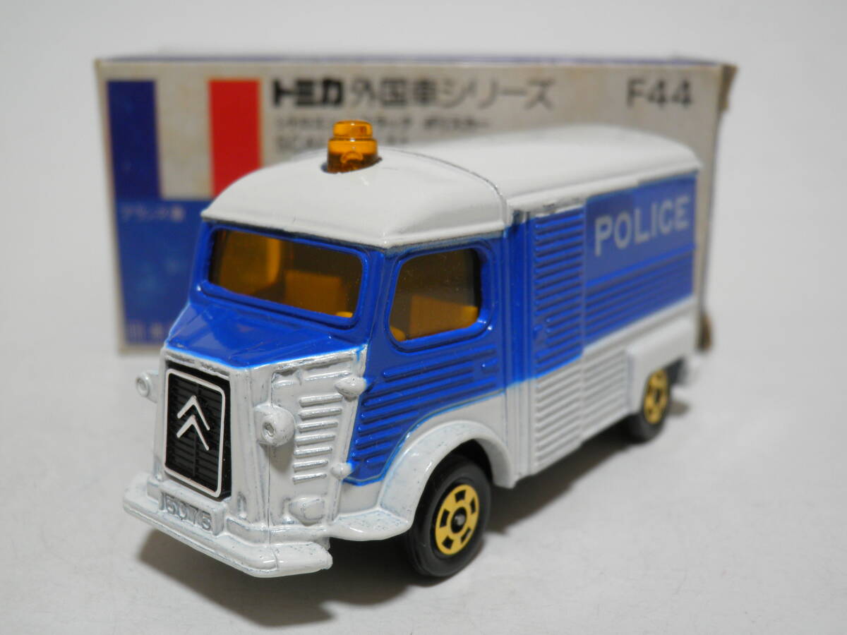 Yahoo!オークション - トミカ F44-2 シトロエン Hトラック ポリスカー