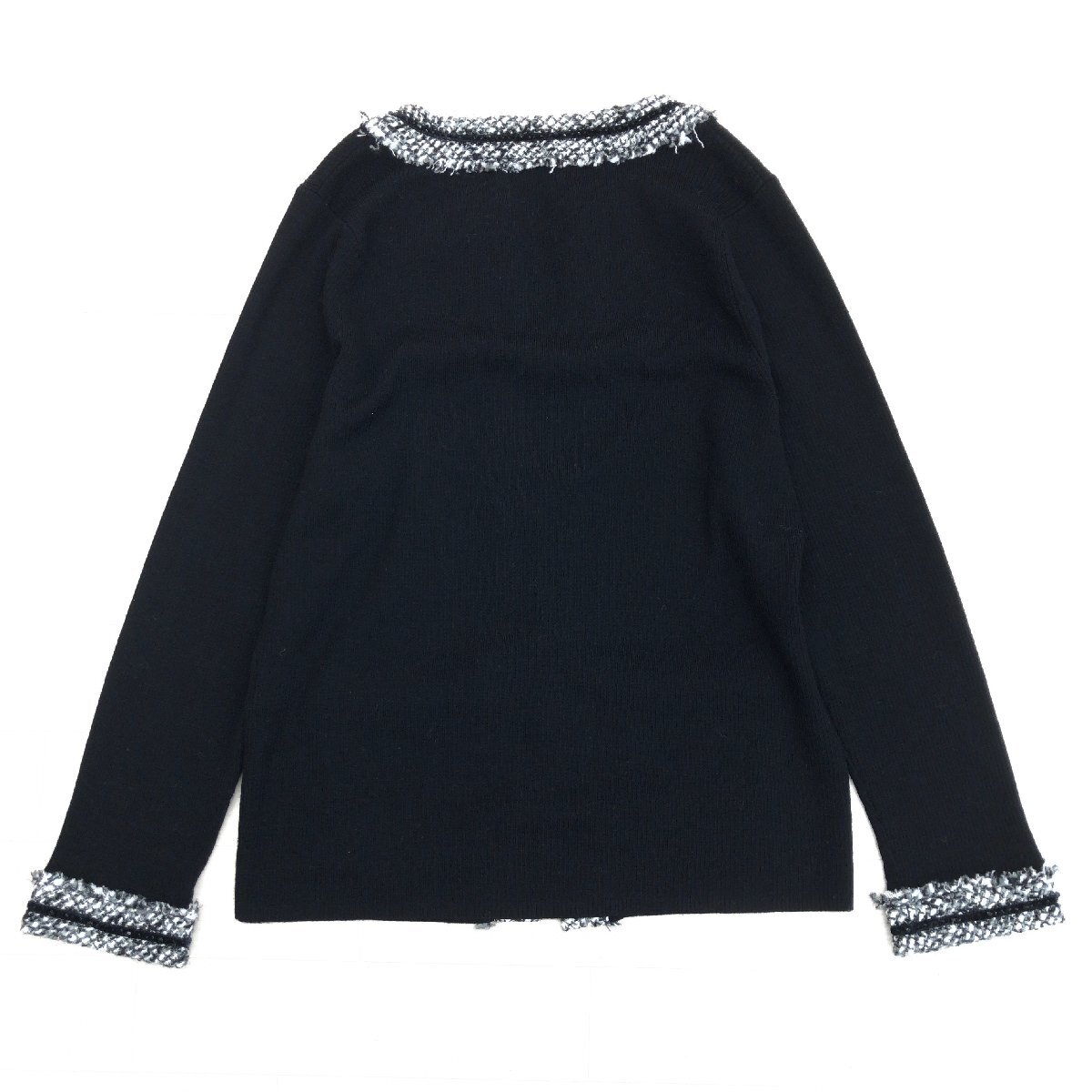 Yahoo!オークション - 美品 自由区 ジユウク ウール100% ツイード ドッ...