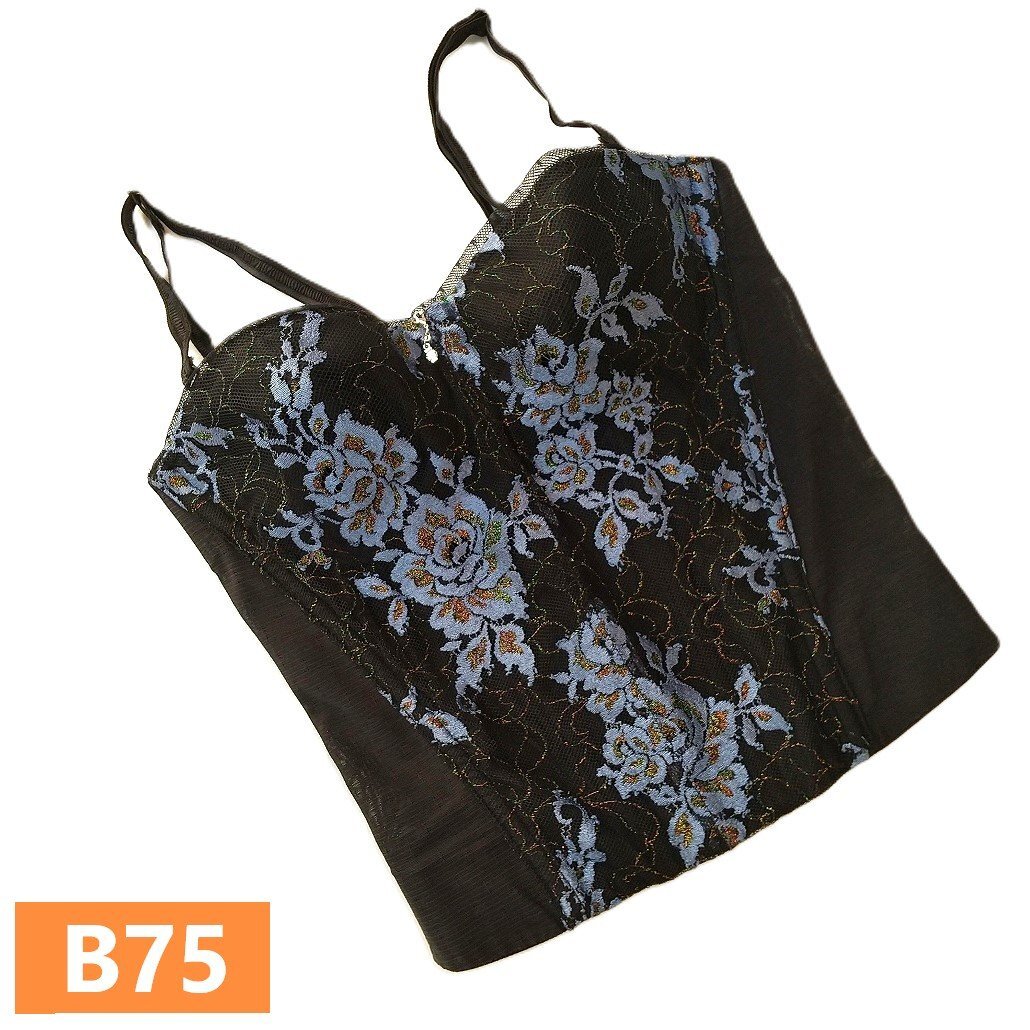 Yahoo!オークション - マルコ ロングブラジャー B75 リュミエス ノワー...