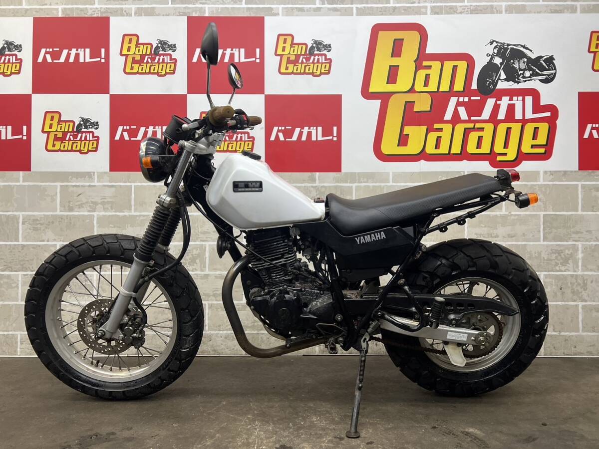 Yahoo!オークション - YAMAHA ヤマハ TW225 DG09J 書類無し 場内走行確...