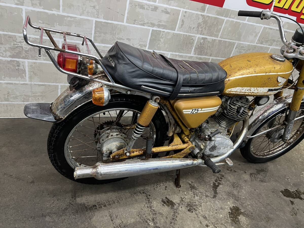 HONDA ホンダ CB125S 販売証明書有り エンジン始動動画有り 未整備 現状車 バンガレ(51cc-125cc)｜売買されたオークション情報、yahooの商品情報をアーカイブ公開 ...