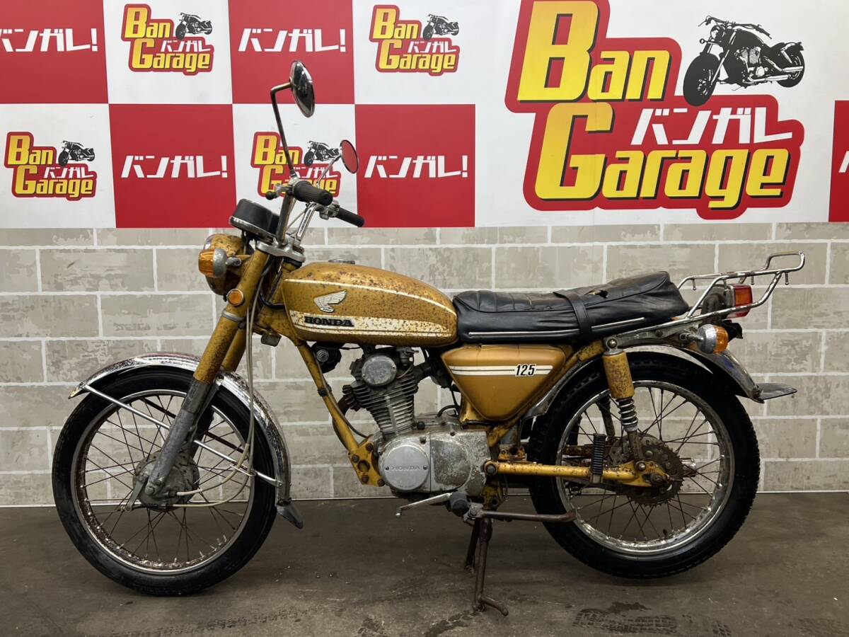Yahoo!オークション - HONDA ホンダ CB125S 販売証明書有り エンジン始...