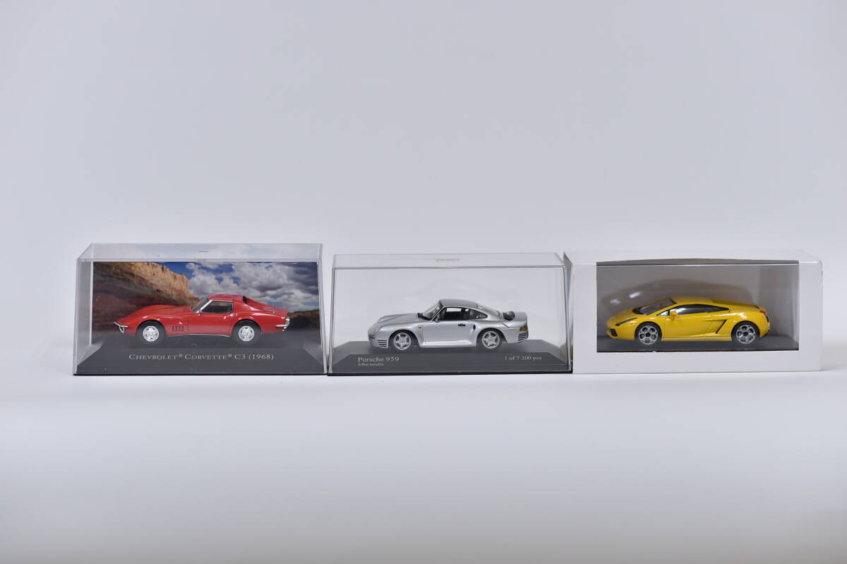 1/43 シボレーコルベット ポルシェ ランボルギーニ 3台セット / C3 959 ガヤルド(乗用車)｜売買されたオークション情報、yahooの商品情報をアーカイブ公開 - オークファン ...
