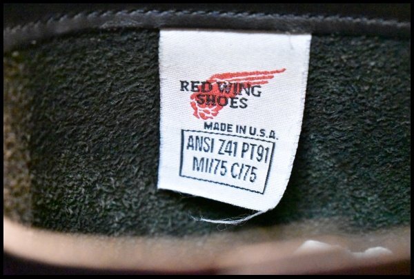 Yahoo!オークション - 【9.5D 美品 PT91刺繍 98年】レッドウィング 226...
