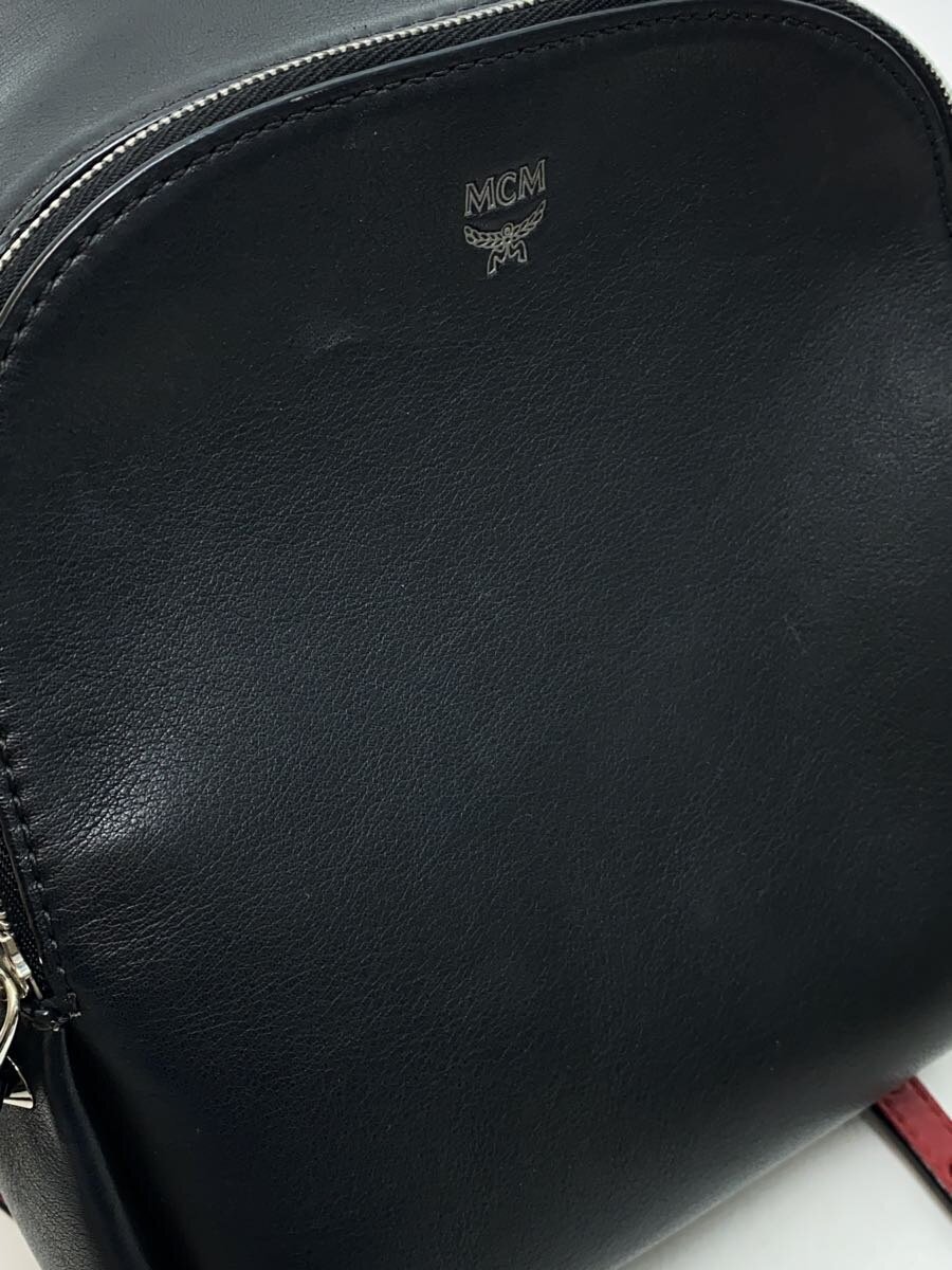 Yahoo!オークション - MCM 18SS/リュック/-/BLK/MWK6ADK27BK001/スタッ...