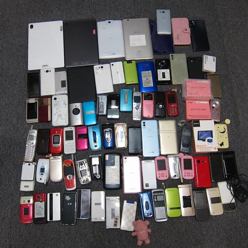 Yahoo!オークション - A4766S 大量 10.5kg以上 タブレット スマホ 携帯...