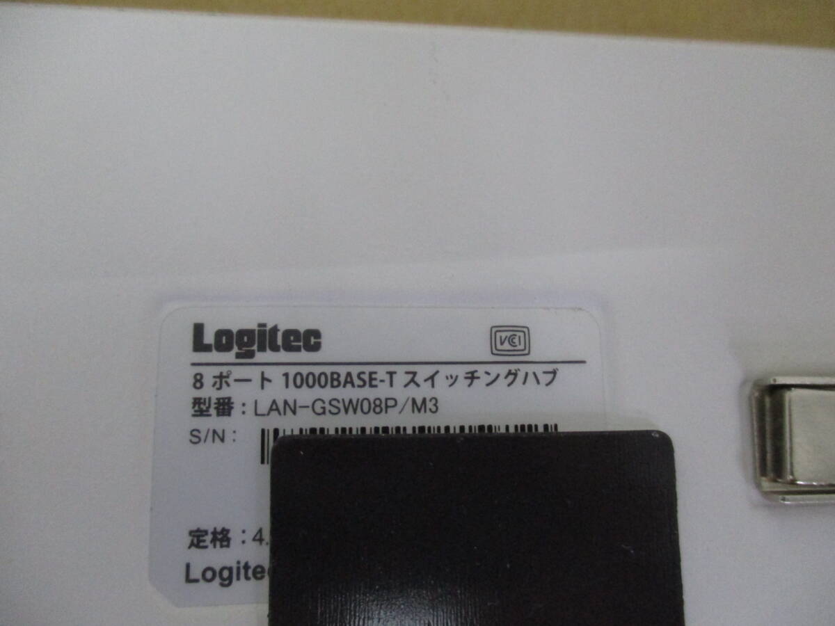 Yahoo!オークション - LAN-GSW08P/M3/8Port /Logitec ロジテック Giga...