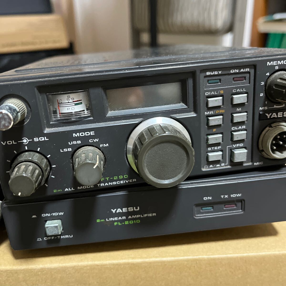 YAESU トランシーバー FT-290 リニアアンプ(トランシーバー)｜売買されたオークション情報、yahooの商品情報をアーカイブ公開 - オークファン（aucfan.com）