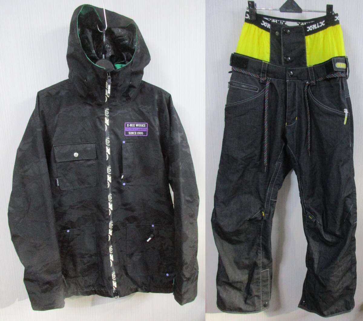 Yahoo!オークション - 送料無料 X-NIX エクスニクス スノーボードウェ...