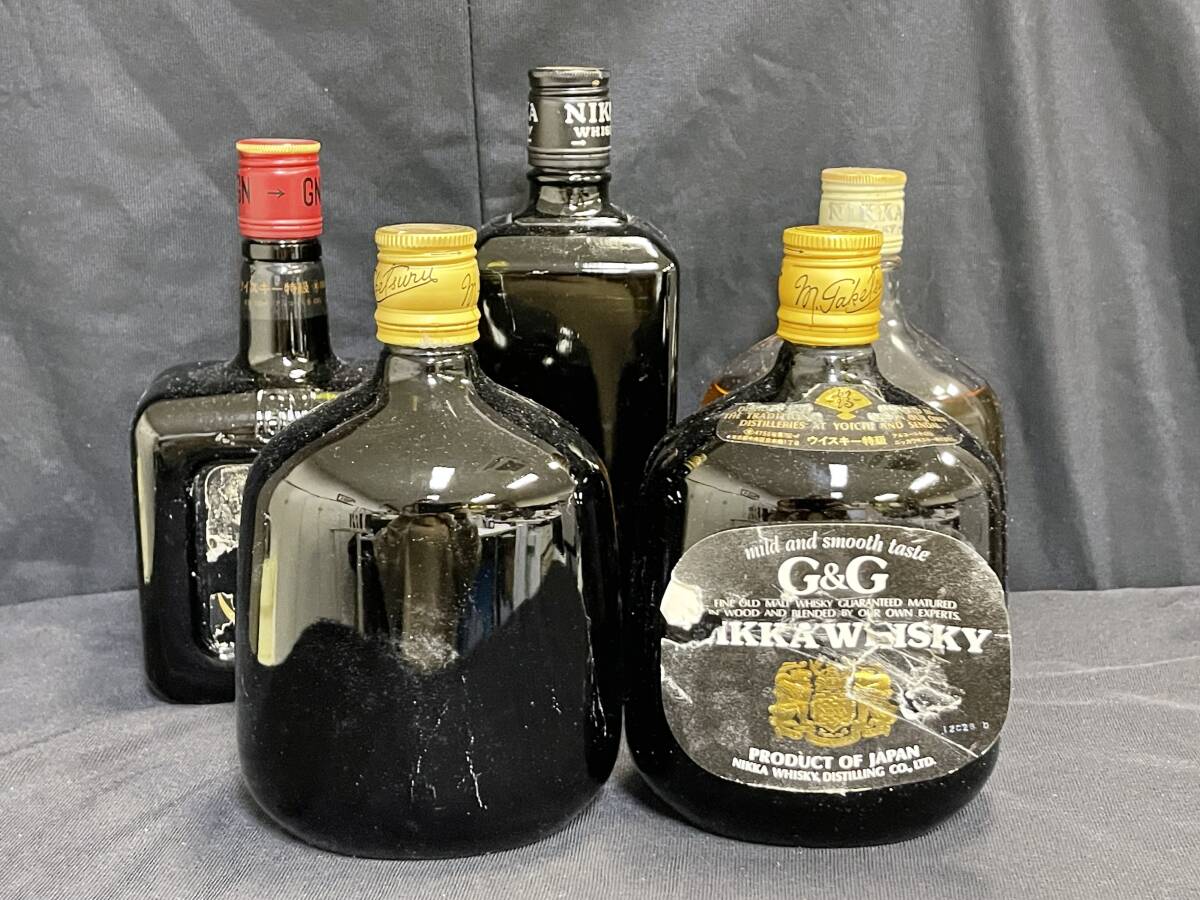 ST0611-75 NIKKA WHISKY 5本セット G&G等 ラベル剥がれあり ニッカウイスキー 古酒(日本)｜売買されたオークション情報、yahooの商品情報をアーカイブ公開 ...