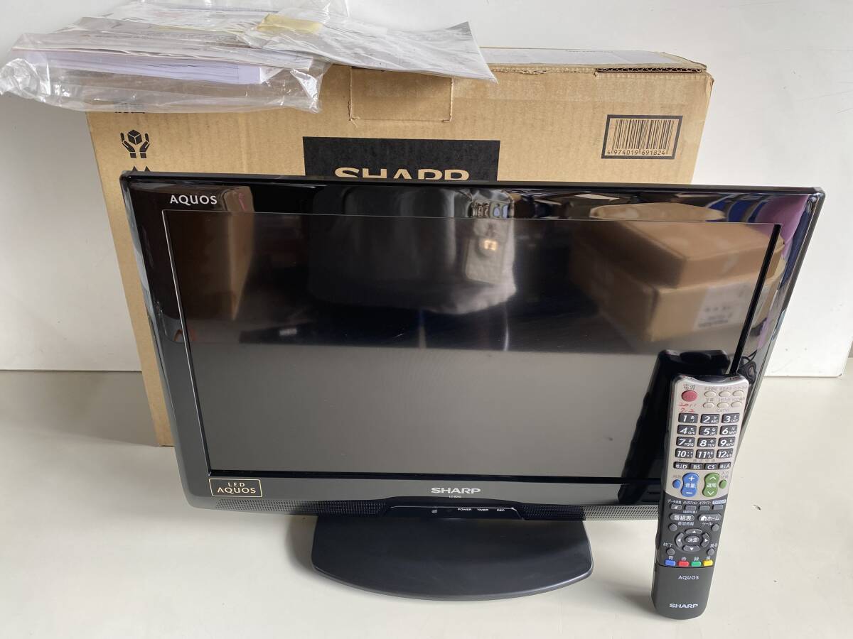 Yahoo!オークション - ⑤t341 SHARP シャープ 液晶カラーテレビ LC-20V...
