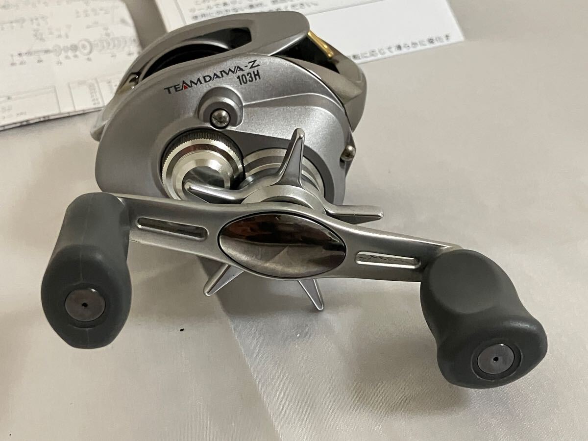 日本代購代標第一品牌【樂淘letao】－60 【美品】 DAIWA チームダイワ TD-Z 103H ダイワ ベイトリール 説明書付き