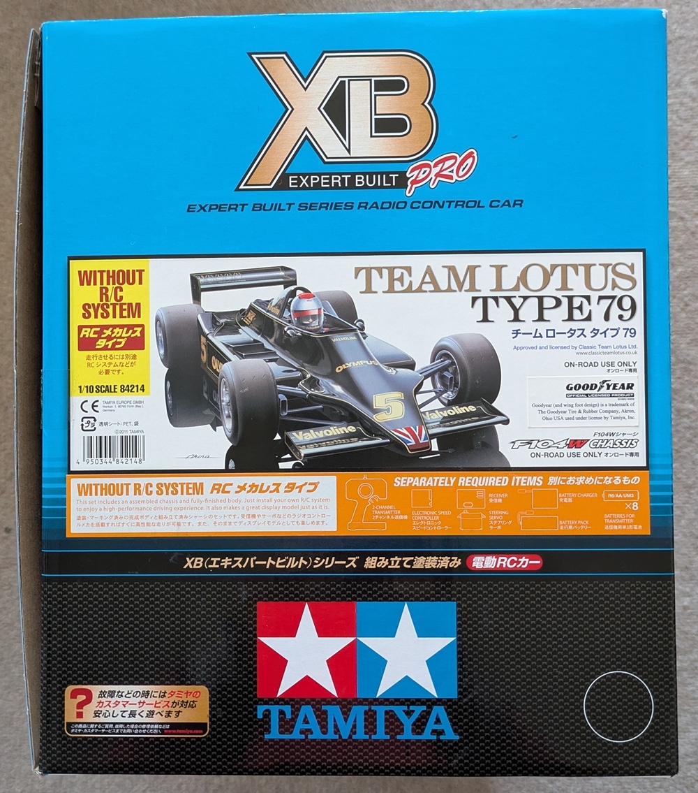 Yahoo!オークション - タミヤ XB Pro TEAM LOTUS TYPE79 1/10 完成モデル