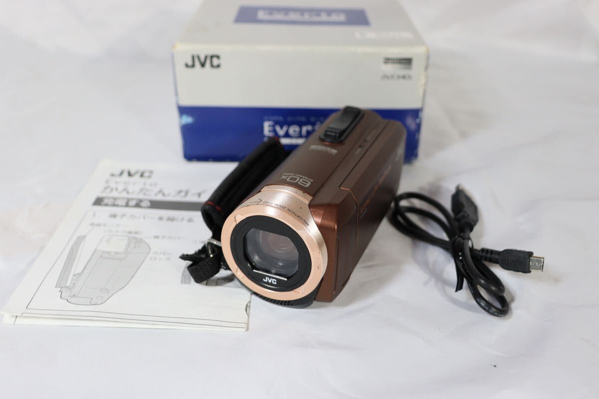 Yahoo!オークション - JVC エブリオ GZ-F50-T ハイビジョンメモリーム...