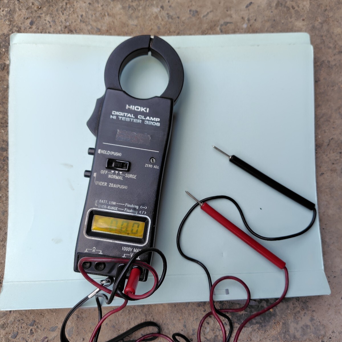 Yahoo!オークション - 通電確認済 クランプメーター 3206 日置 HIOKI