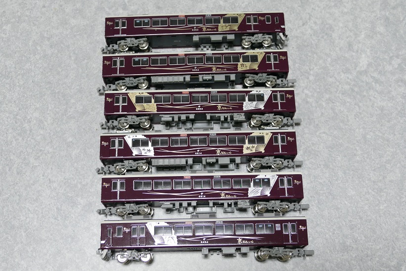 Yahoo!オークション - 阪急6300系 6354F京とれいん仕様 鉄コレ加工品 ...