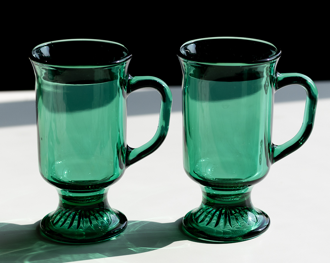 Yahoo!オークション - アンカーホッキング グリーン アイリッシュコー...