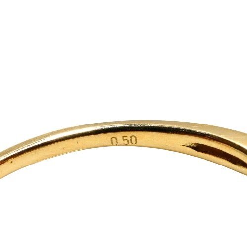 Yahoo!オークション - 【K18】 GSTV ブラウンダイヤ 0.5ct リング 17号...