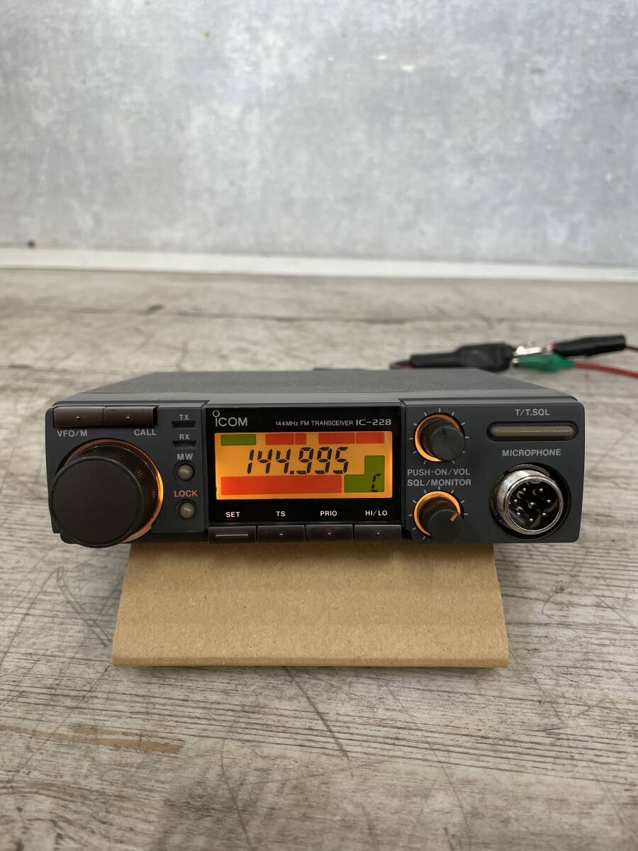 Yahoo!オークション - ICOM IC-228 144MHz FM TRANSCEIVER