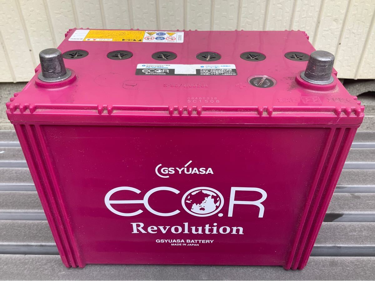 Yahoo!オークション - GSユアサ S-95 110D26L ECO.R Revolution バッテ...