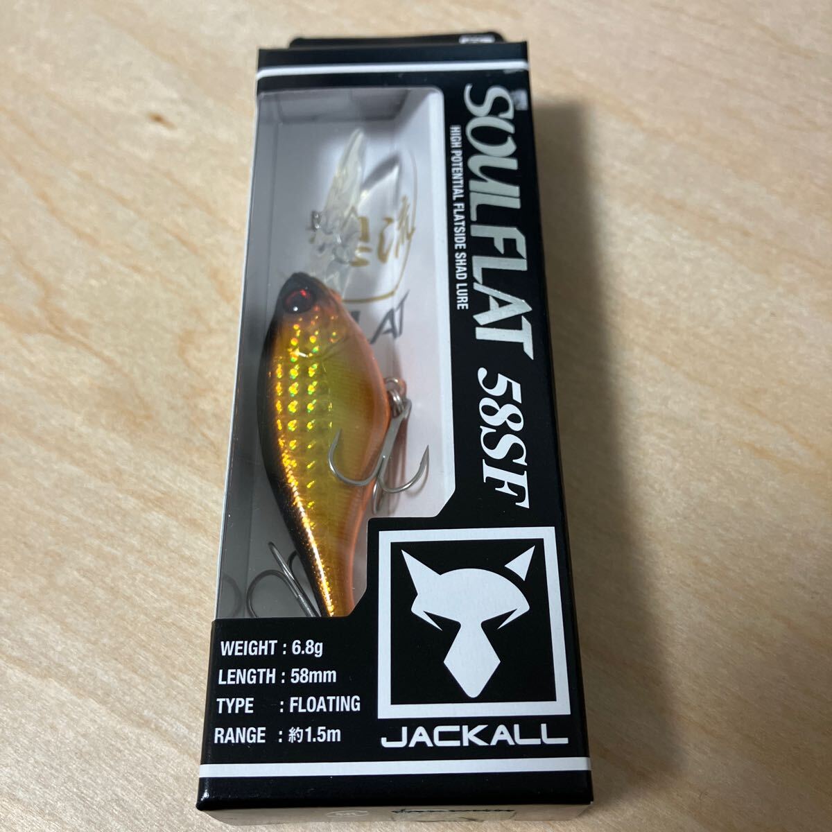 Yahoo!オークション - ジャッカル JACKALL ソウルフラット 58SF シャッ...